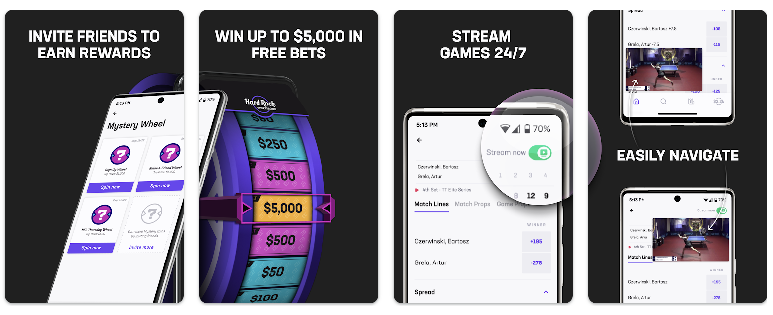 Hard Rock Sportsbook Promo Code - Up to $5,000!