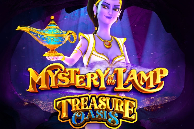 Mystery of The Lamp Treasure Oasis Slot Review & Free Demo Play | Vegas ...